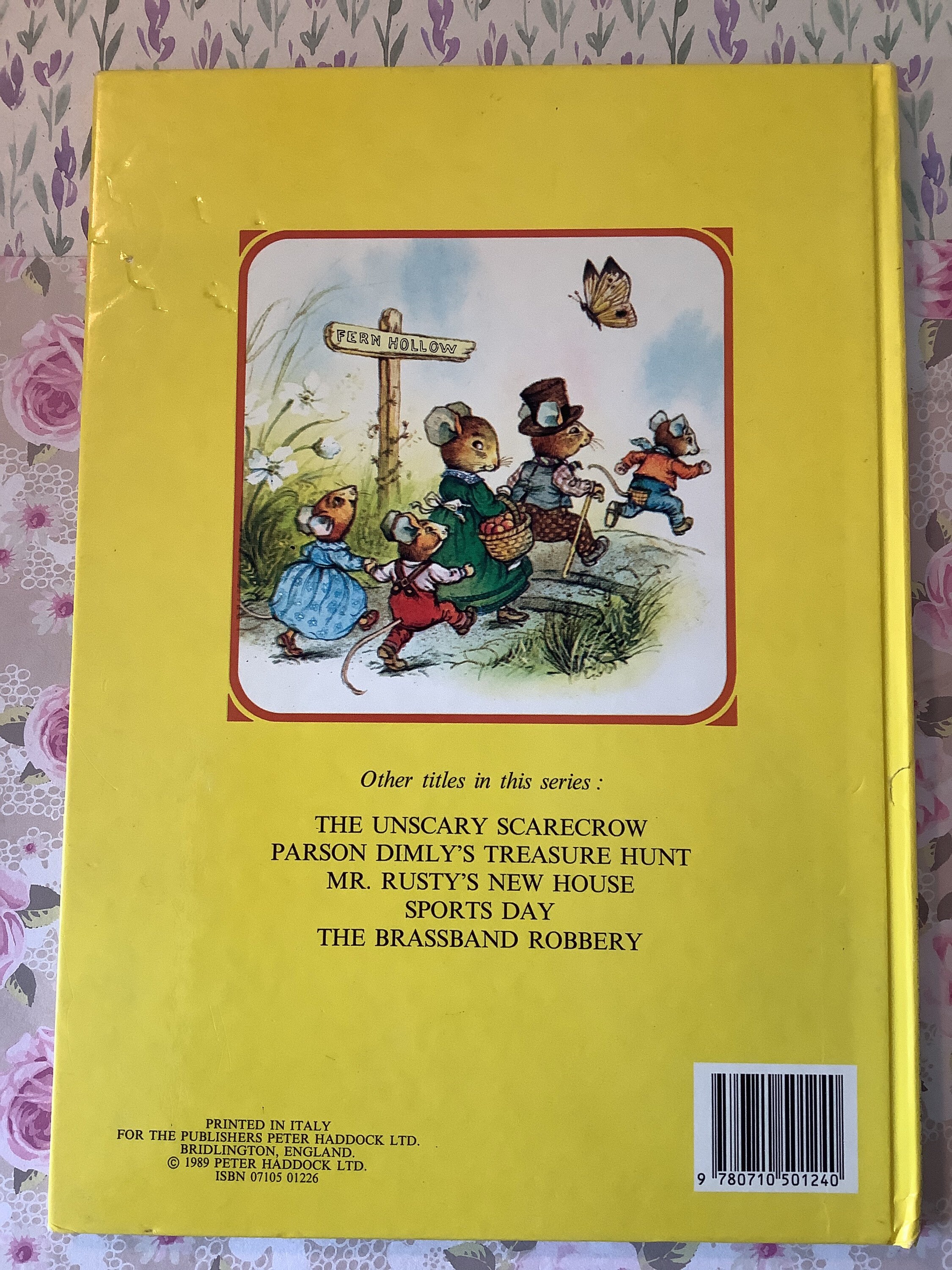 RARE Beautiful Vintage 1989 Tales From Fern Hollow 'brock | Etsy