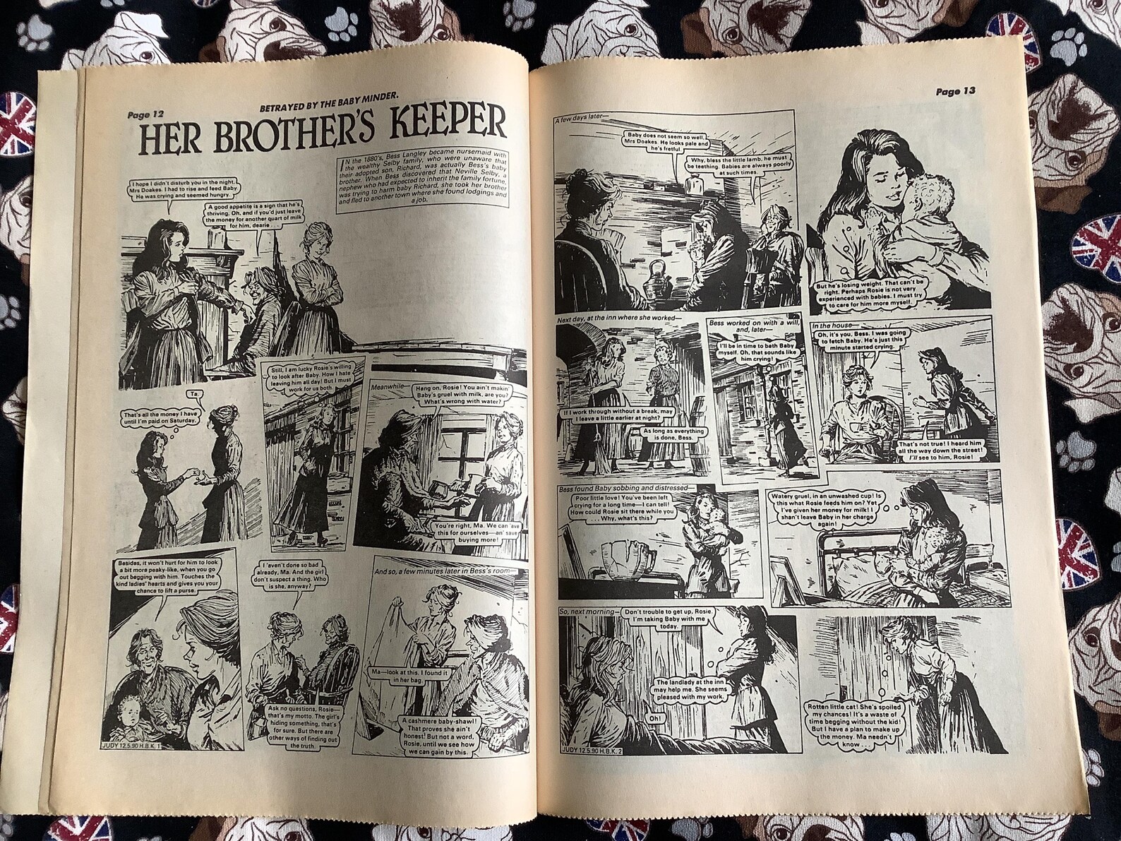 Rare Vintage May 12, 1990 'judy' Comic -comic Strip Stories -childhood ...