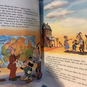 Vintage 1991 Mickey and Goofy Down Under an Adventure in Australia ...