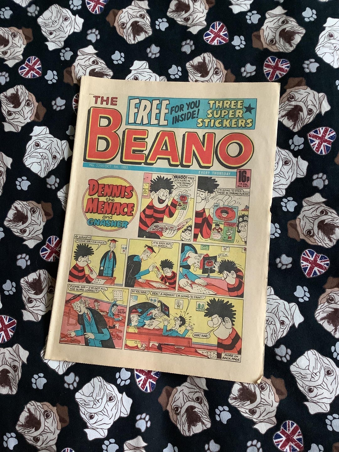 RARE Vintage October 5th, 1985 - 'the Beano' Weekly Comic No 2219 ...