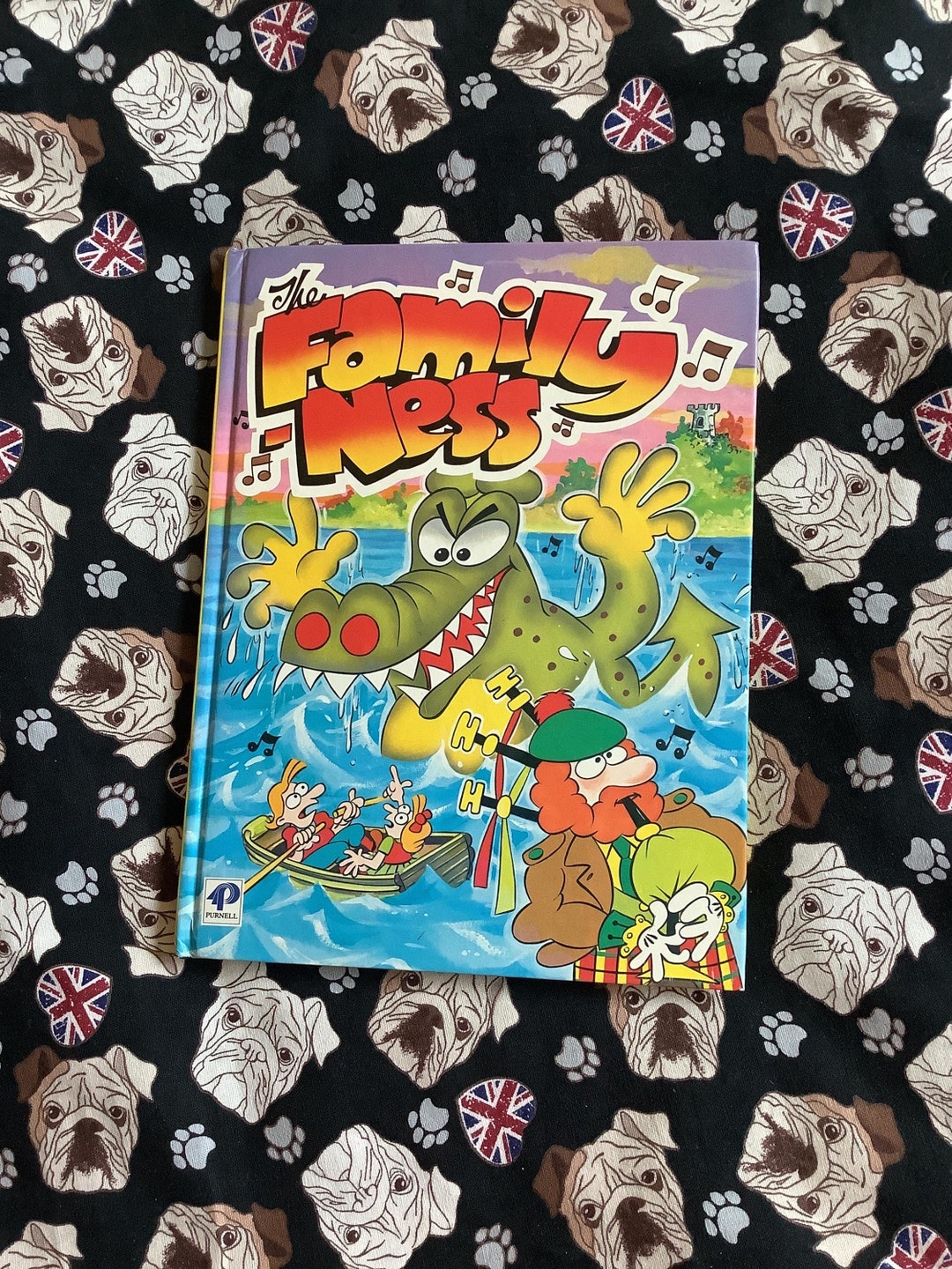 1984 Vintage Children's Book 'the Family Ness' Annual - 80s TV ...