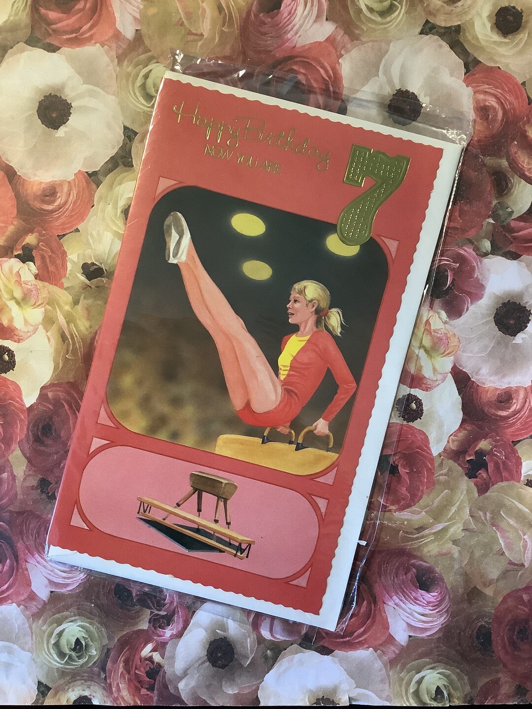 RARE Vintage/retro Circa 1970s 'happy Birthday Now You Are 7' Card ...