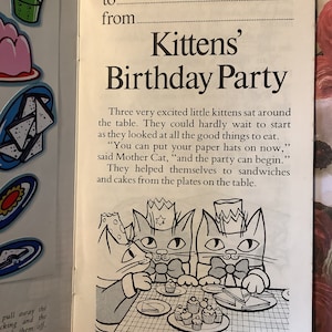 RARE Vintage Circa 1960s A Gordon Fraser Play Book -birthday Book Card ...