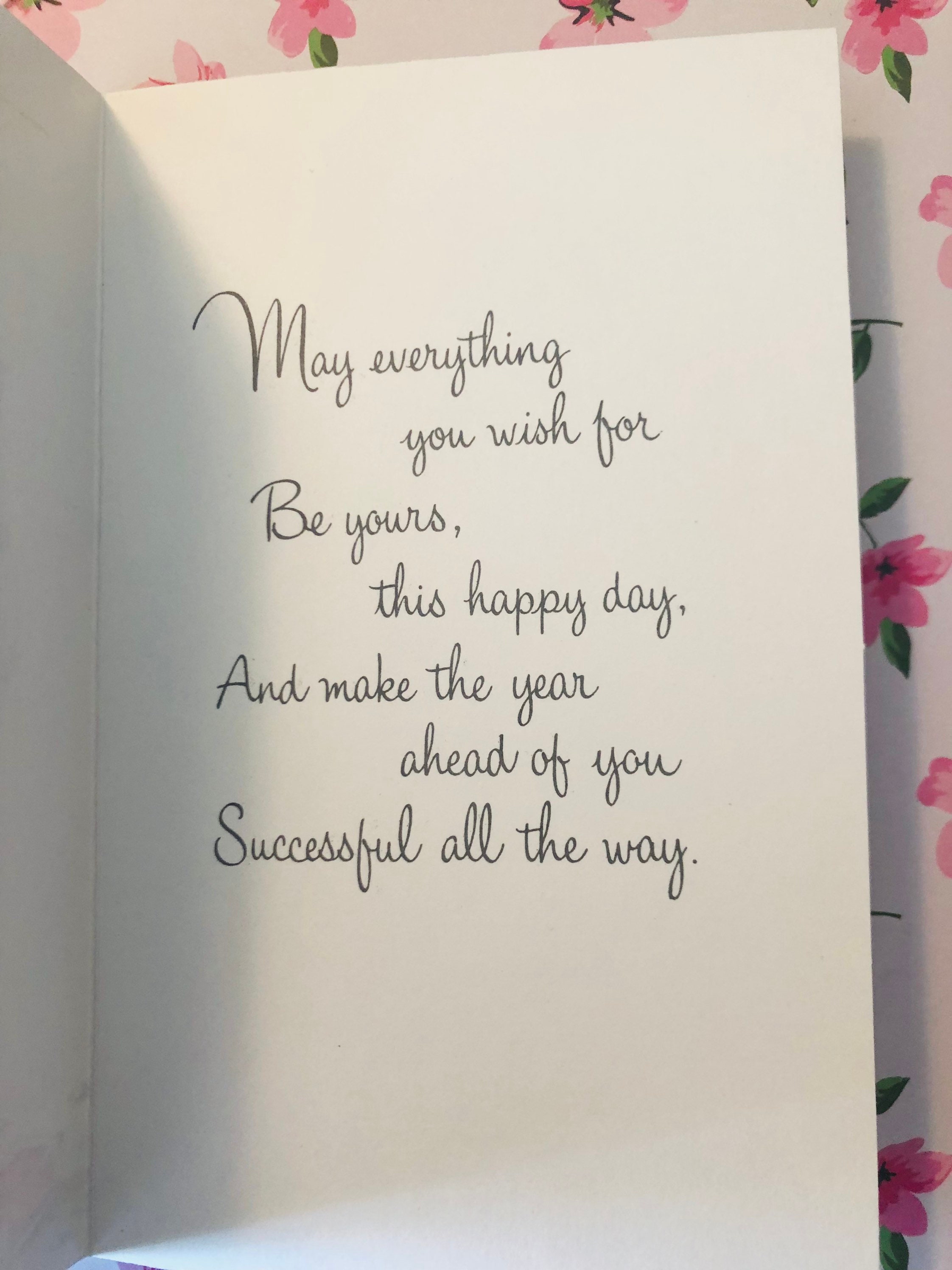 RARE True Vintage/retro Circa 1970s 'just for You' Birthday Card With ...