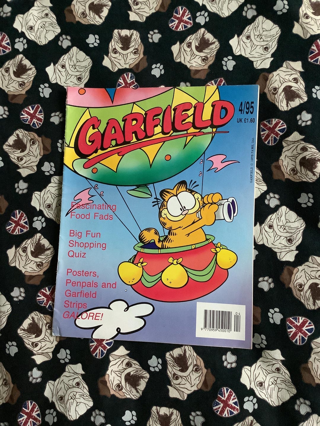 EXTREMELY Rare Vintage April 1995 'garfield' Comic - Garfield Cartoons ...