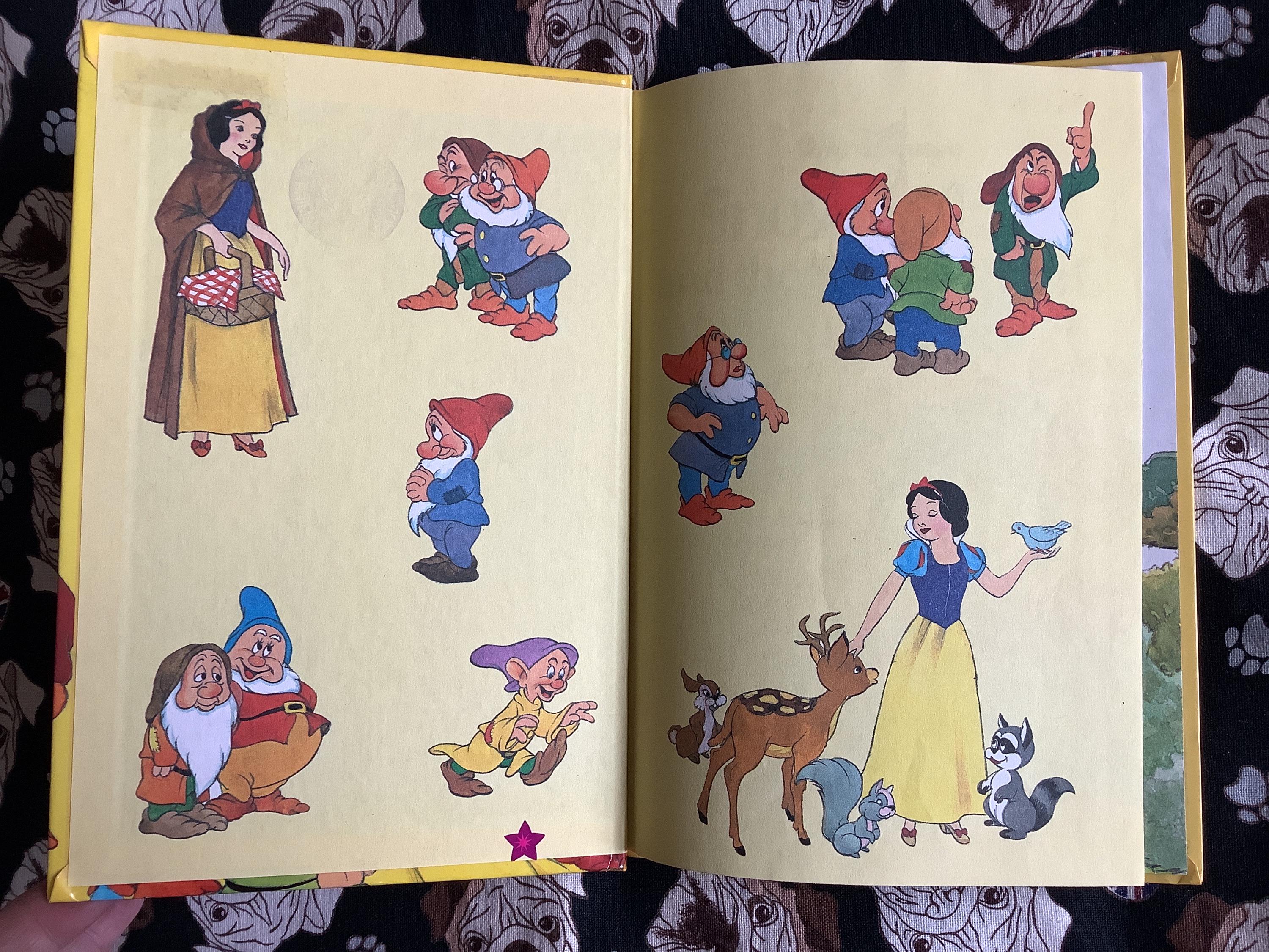 1984 Vintage Children's Book 'snow White and the Messy Dwarfs' Walt ...