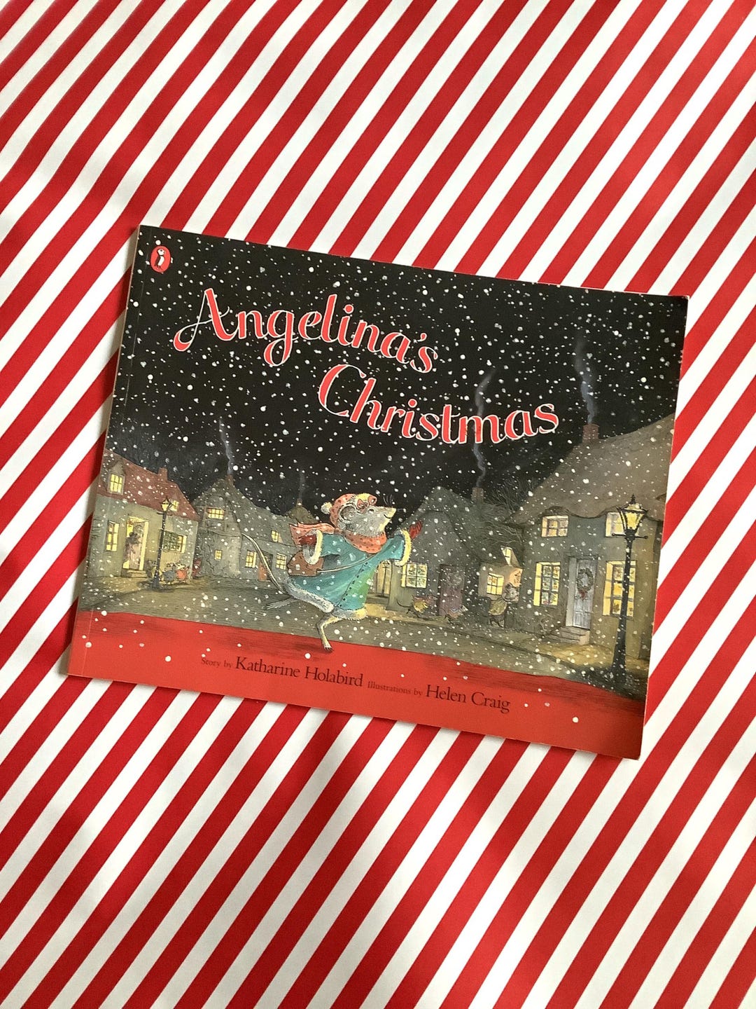 Vintage 2002 Children's Book 'angelina's Christmas' Paperback Book by ...