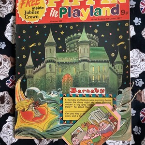 Rare Vintage 4th June, 1977 'pippin in Playland' Comic Strip Stories ...