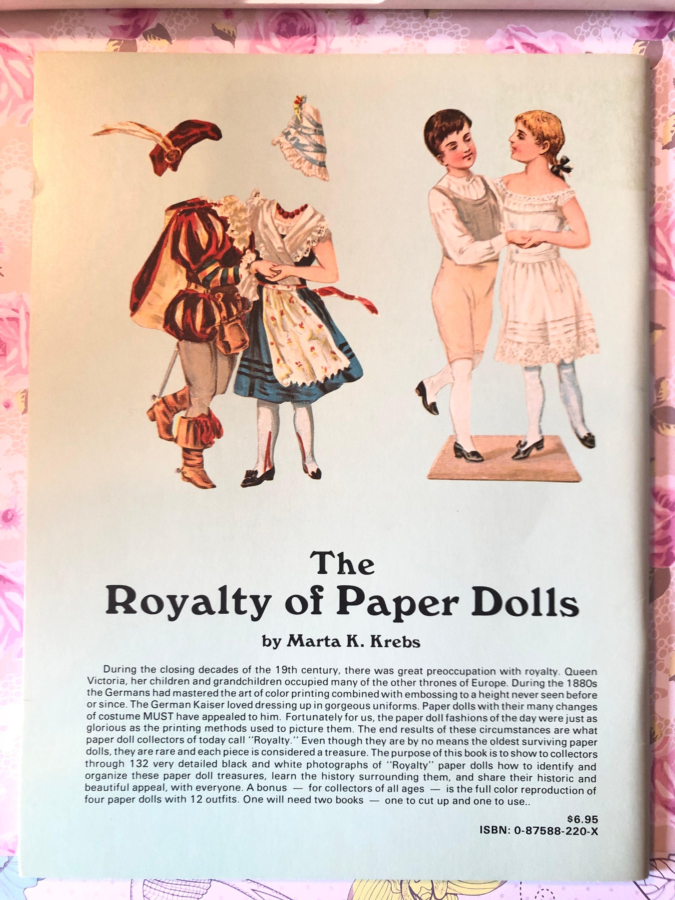 RARE Vintage 1984 'the Royalty of Paper Dolls' Book by - Etsy