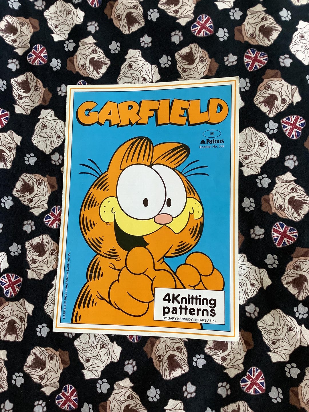 RARE Vintage 1990s 'garfield' 4 Knitting Patterns by Gary Kennedy ...