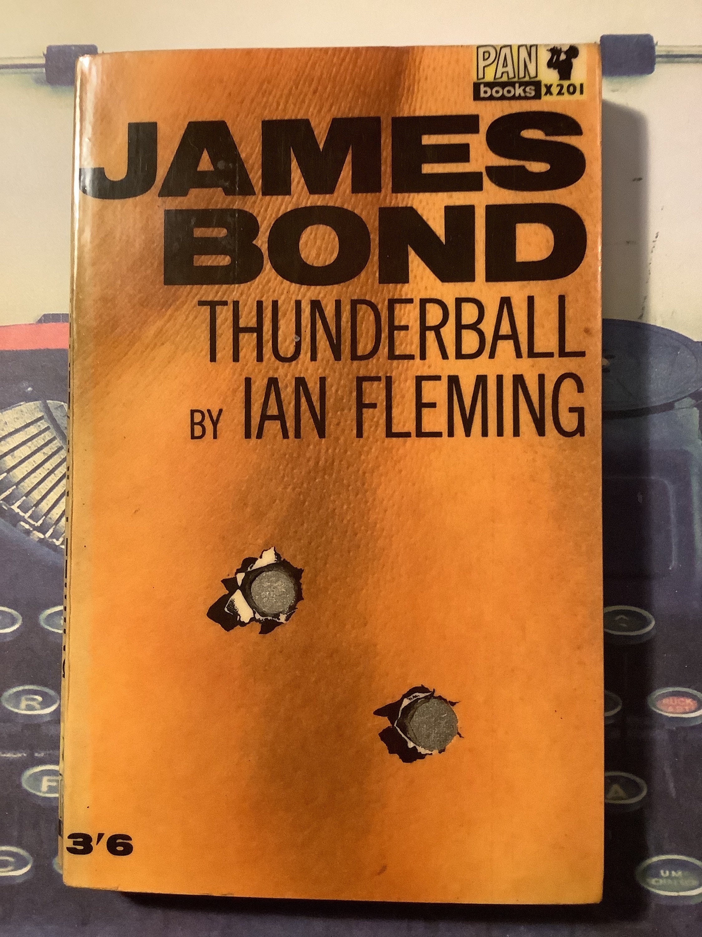 Vintage 1964 'james Bond Thunderball' by Ian Fleming - Etsy