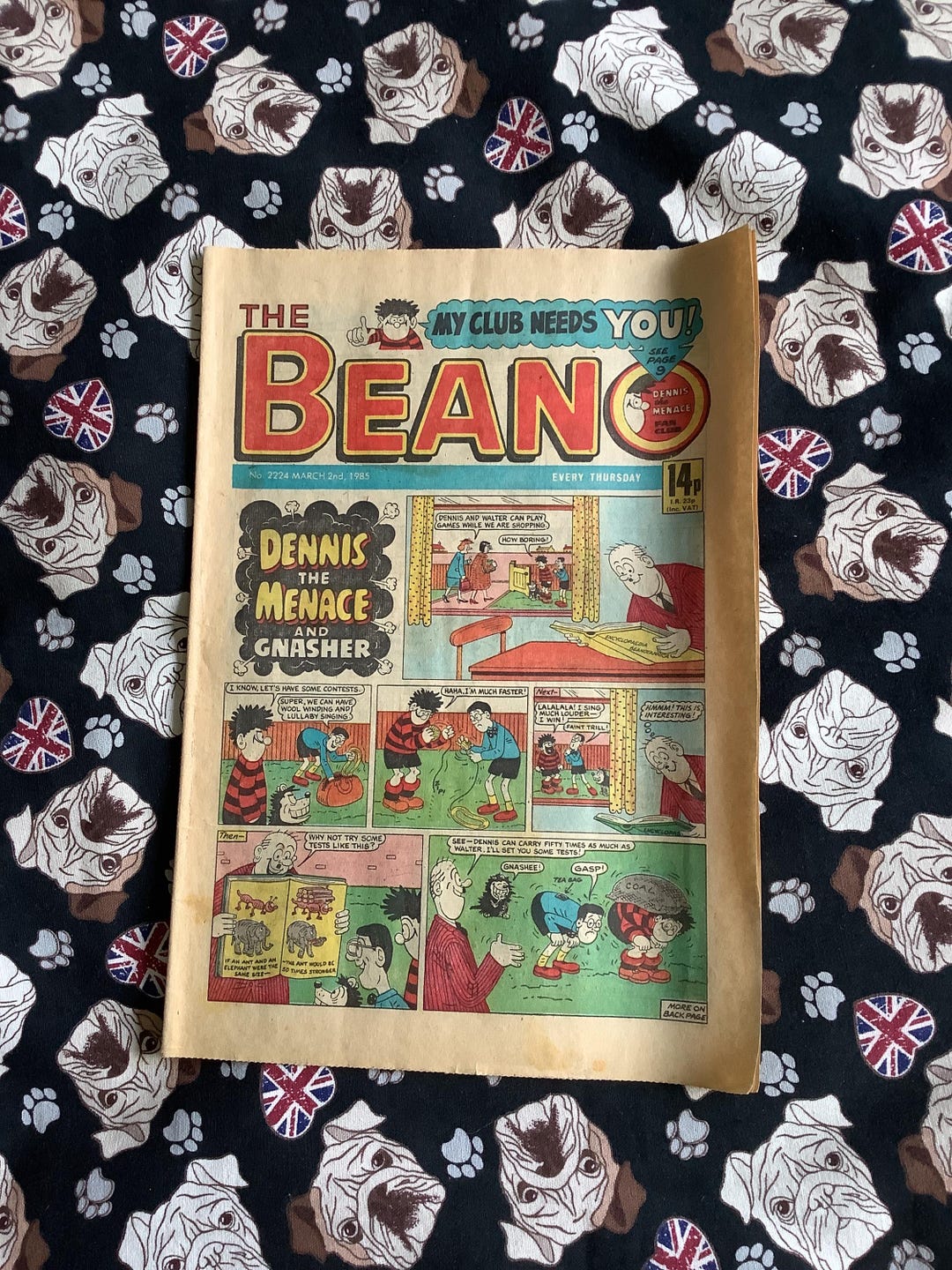 RARE Vintage March 2nd, 1985 - 'the Beano' Weekly Comic No 2224 - Comic ...