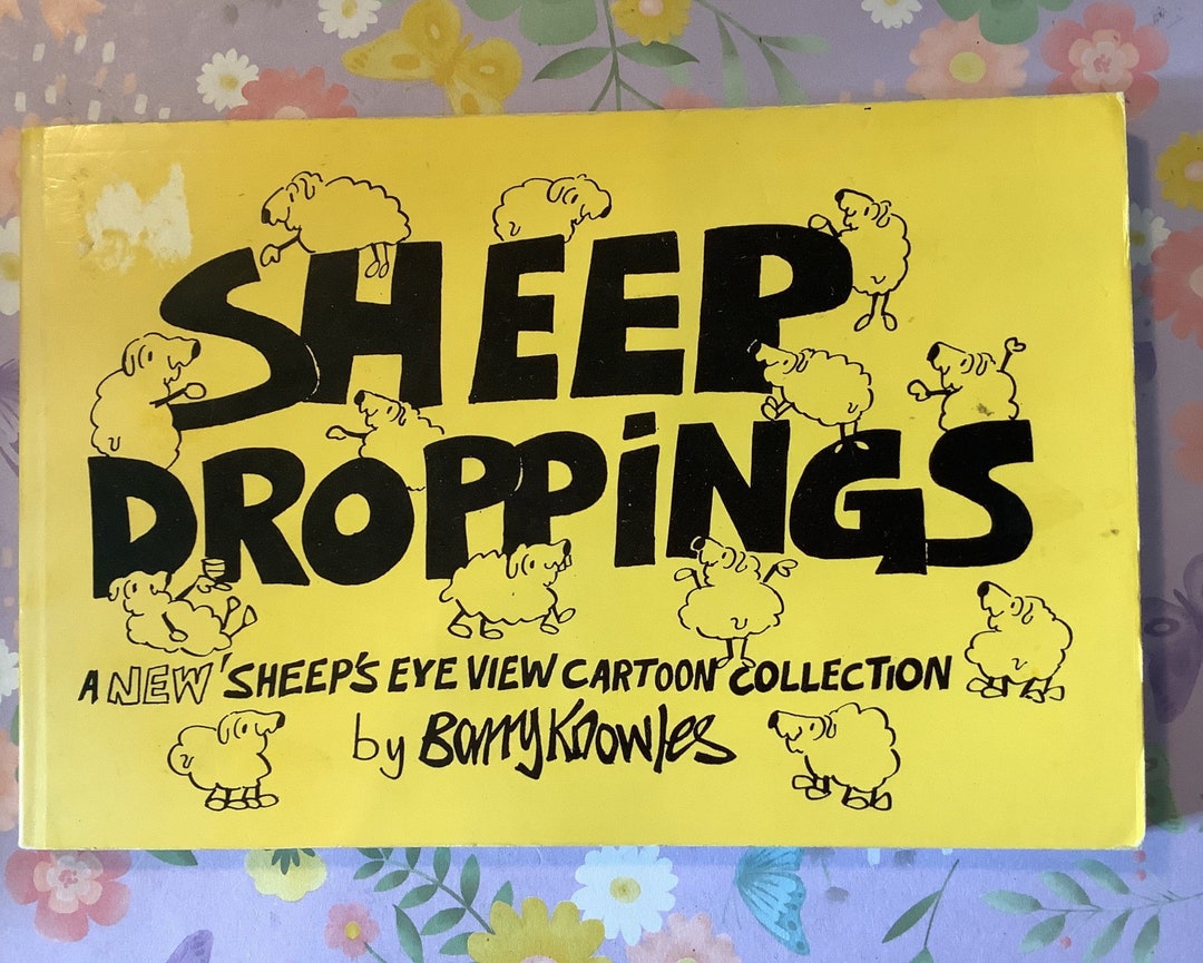 RARE Vintage 1986 'sheep Droppings' Book by Barry Knowles in Paperback ...