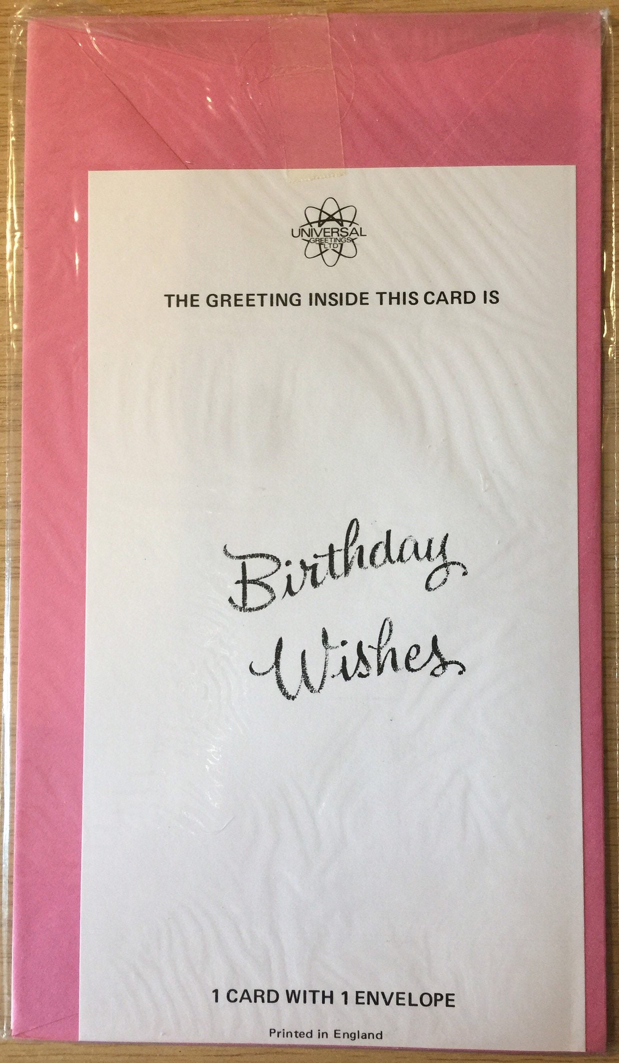 RARE Retro/vintage Circa 1970s 'special Birthday Greetings Dear ...