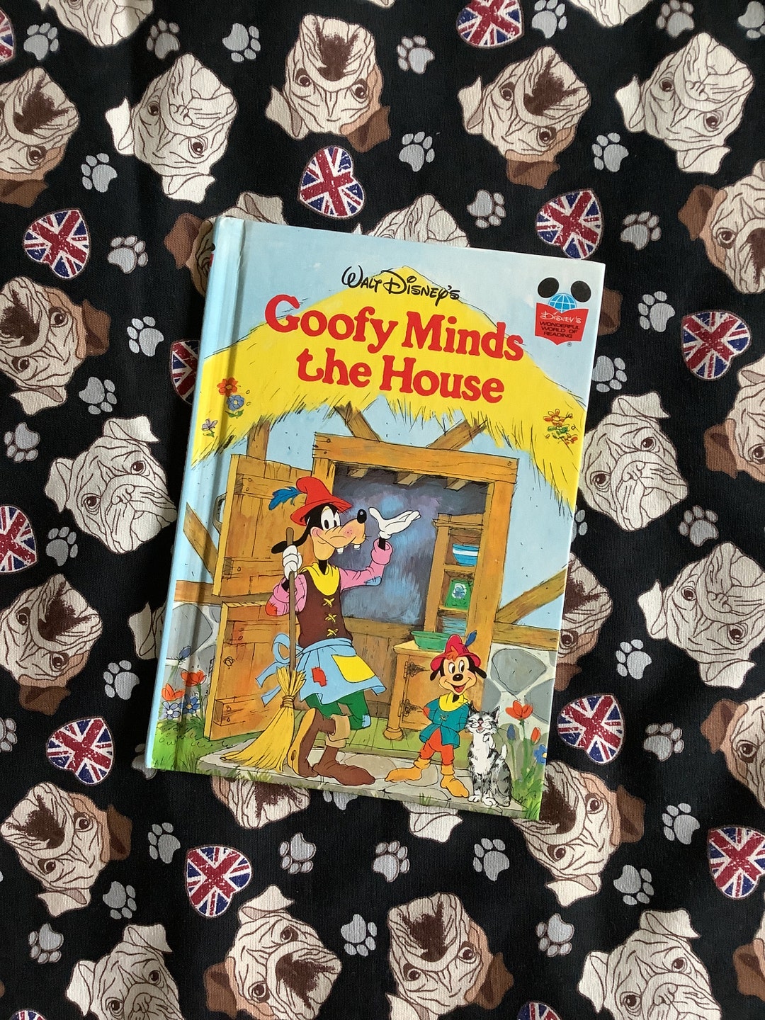 RARE Vintage 1975 'goofy Minds the House' Walt Disney's Wonderful World ...