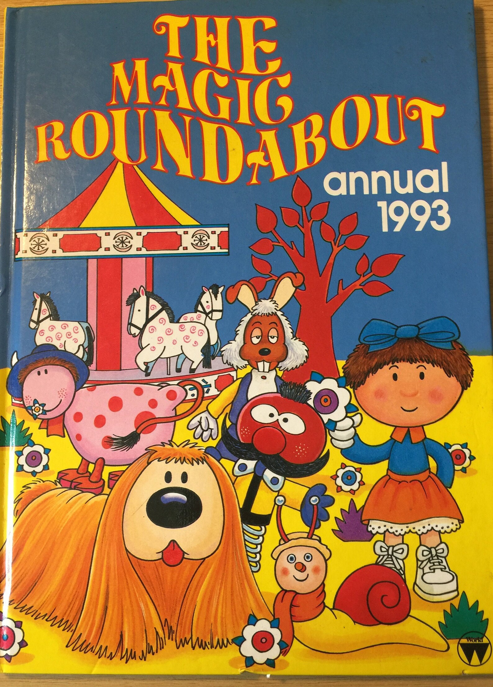 RARE Vintage/retro 1993 'the Magic Roundabout' Annual - Etsy UK