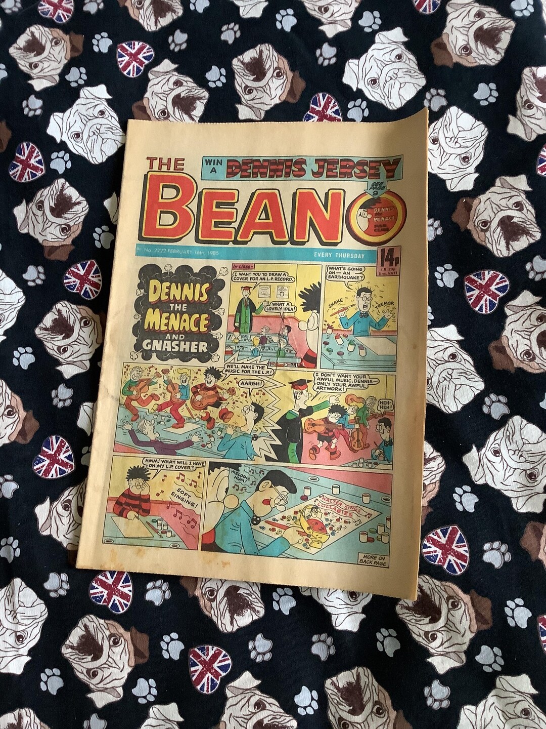 RARE Vintage February 16th, 1985 'the Beano' Weekly Comic No 2222 ...