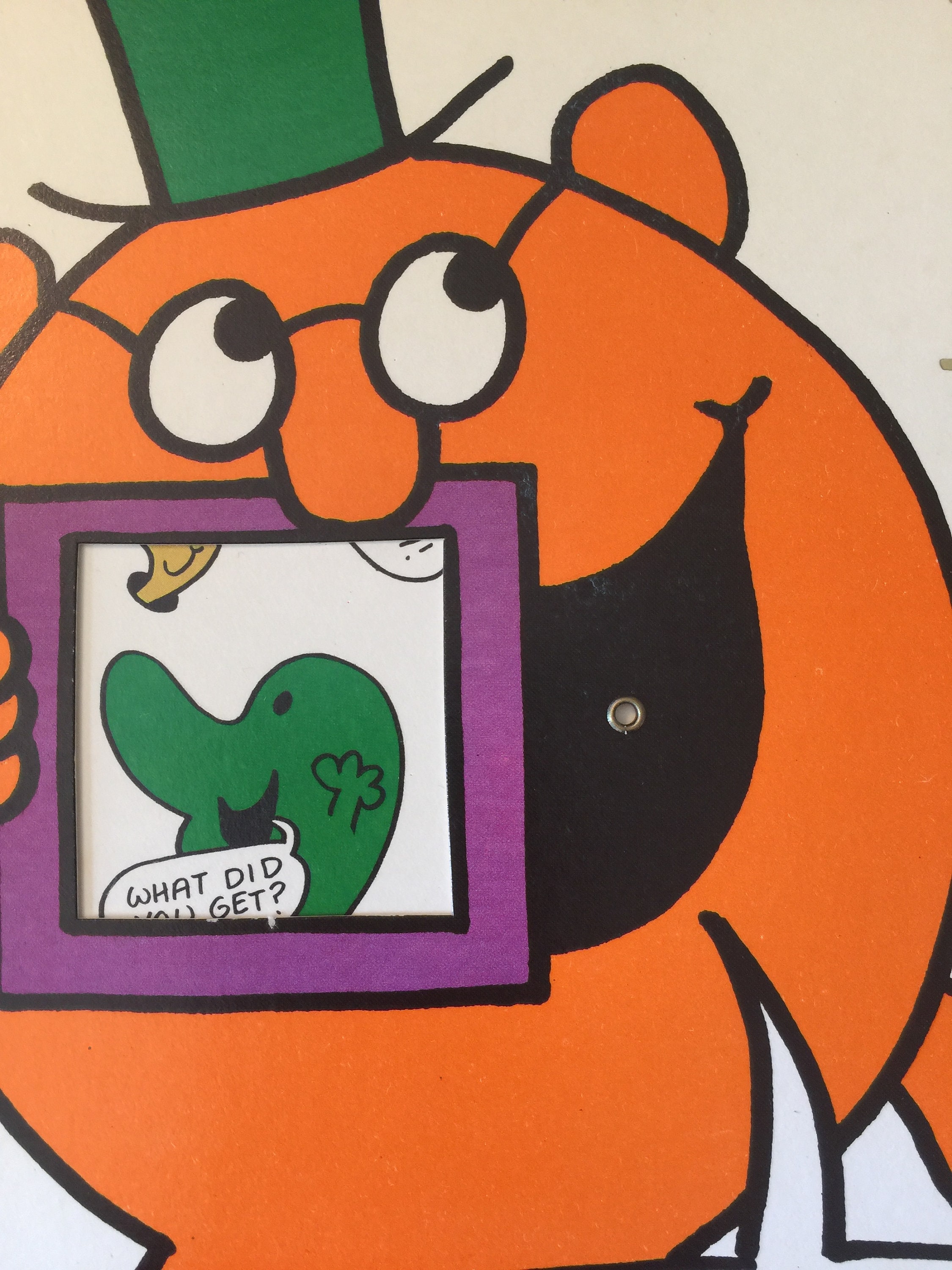 RARE Vintage 1978 Large Original Mr Men 'mr Clever' - Etsy UK