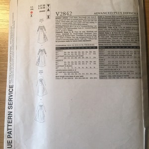 Uncut 2004 Vogue Bridal Original Pattern for a Misses' Dress in Sizes 6 ...