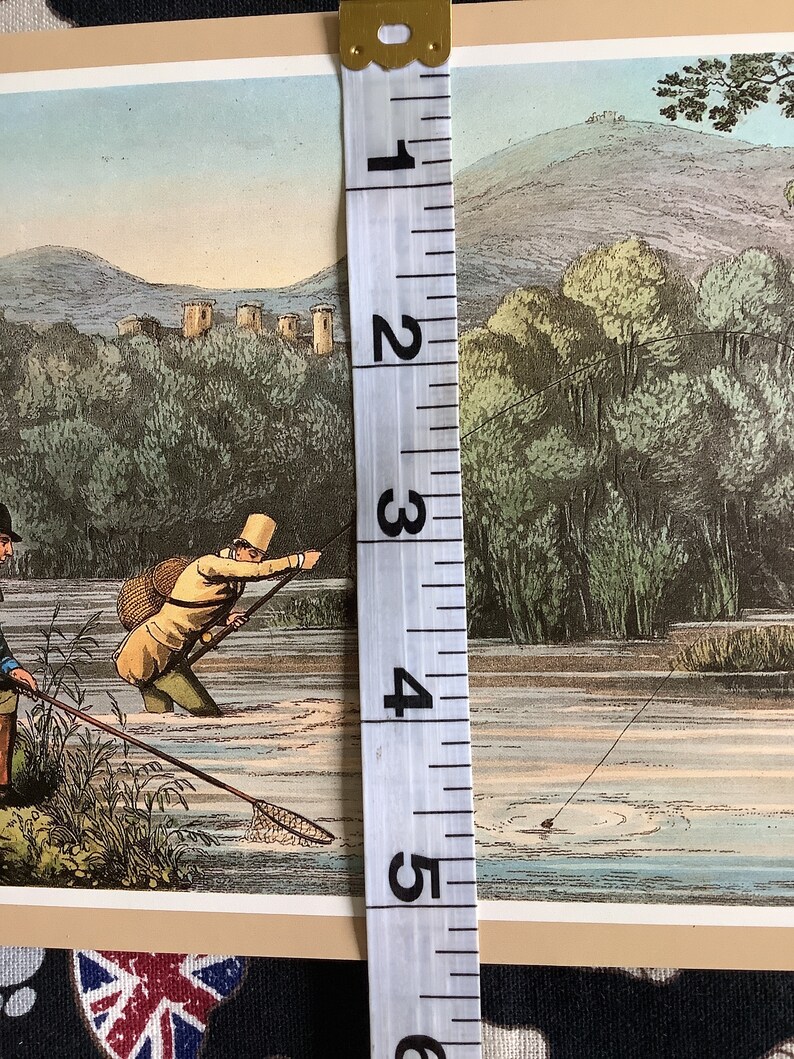 EXTREMELY RARE Vintage Circa 1970s Fishing Design - Hand Finished ...