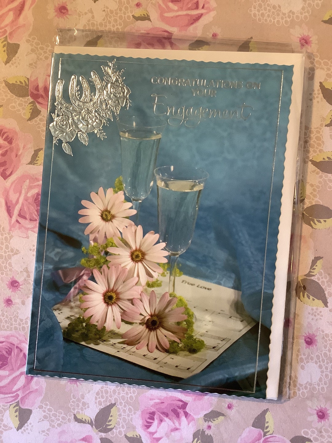 Extremely RARE Vintage Circa 1970s 'congratulations on Your Engagement ...