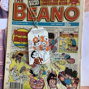 RARE Vintage From March 13th 1993 - 'the Beano' Weekly Comic No 2643 ...