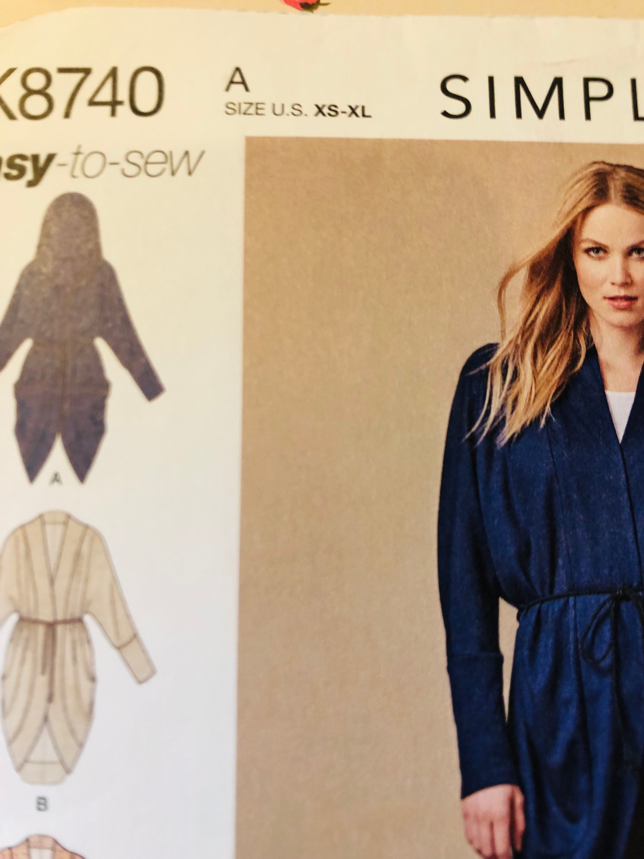 Uncut 2020 Simplicity 'easy to Sew' Sewing Pattern K8740 for Misses ...