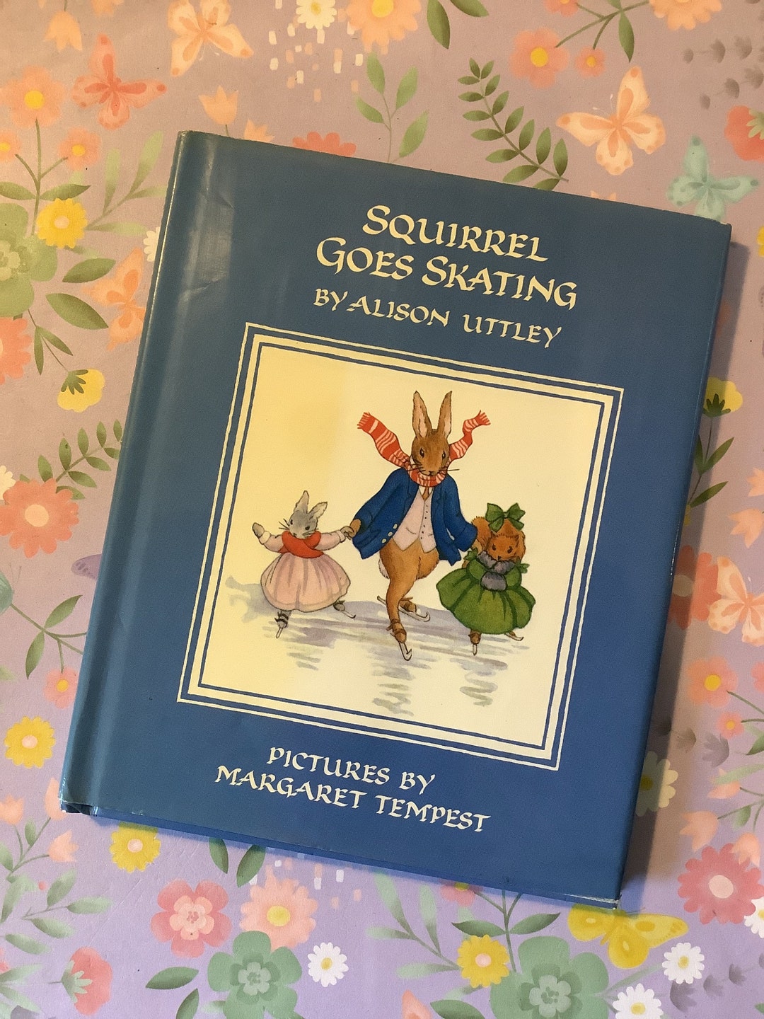 1993 Vintage Children's Book Alison Uttley's 'squirrel Goes Skating' in ...