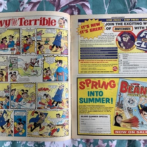 RARE Vintage From May 29th 1993 - 'the Beano' Weekly Comic No 2654 ...
