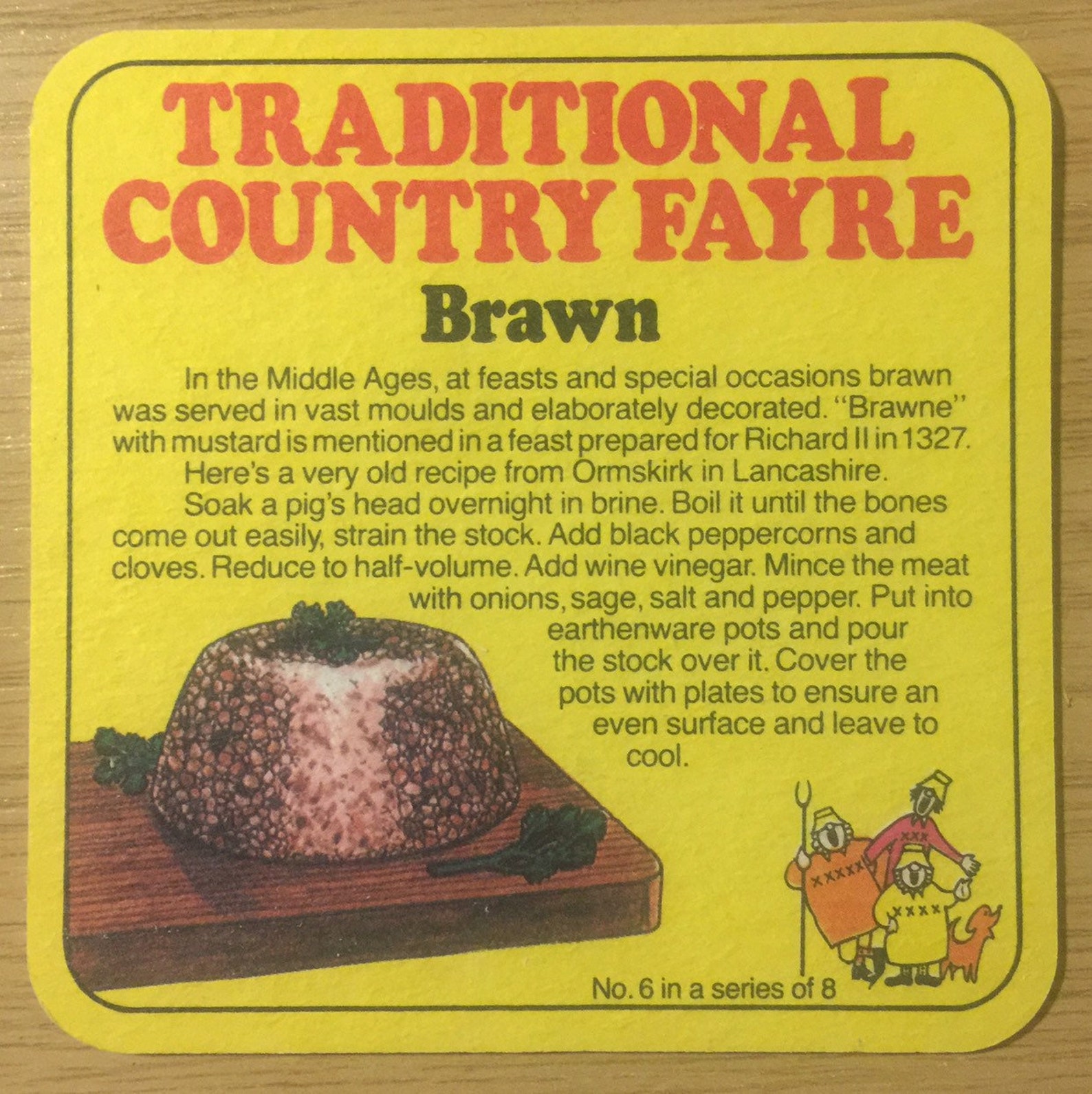 RARE Vintage/retro Circa 1960s Coates Somerset Medium Cider Unused Beer ...