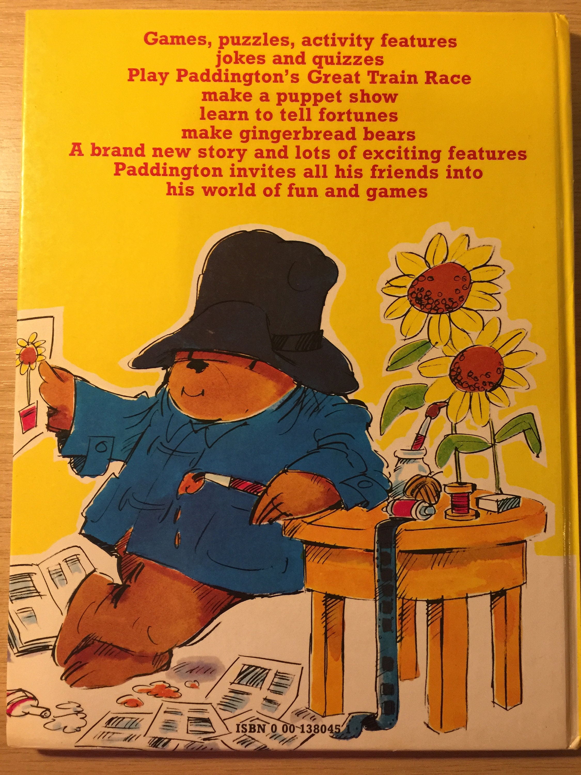 Vintage 1977 'fun and Games With Paddington' in - Etsy UK