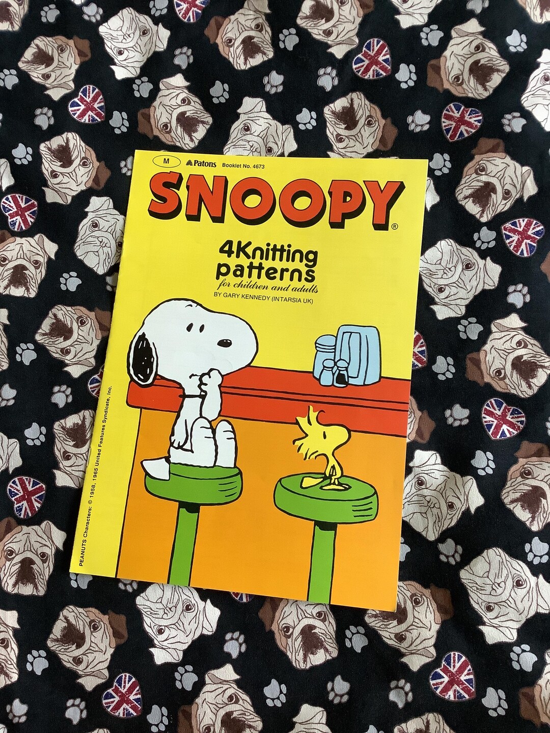 RARE Vintage Circa 1980s Snoopy Knitting Patterns by Gary Kennedy ...