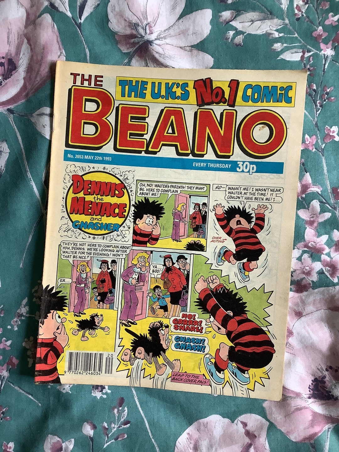 RARE Vintage From May 22nd 1993 - 'the Beano' Weekly Comic No 2653 ...