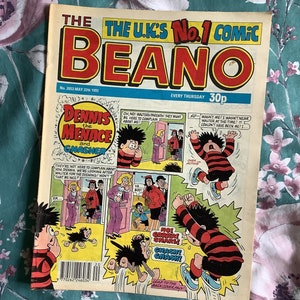 RARE Vintage From May 22nd 1993 - 'the Beano' Weekly Comic No 2653 ...