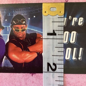 RARE Vintage 2000 Mini WWF American Wrestling Valentine's Day Card ...
