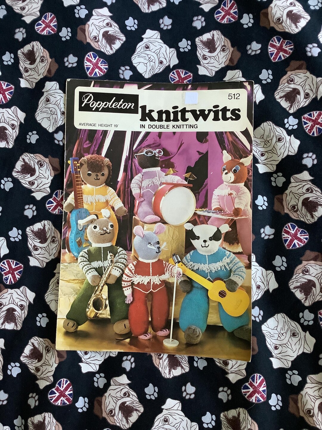 VERY RARE Vintage 1974 Poppleton 'knitwits' Knitting Pattern Booklet No ...