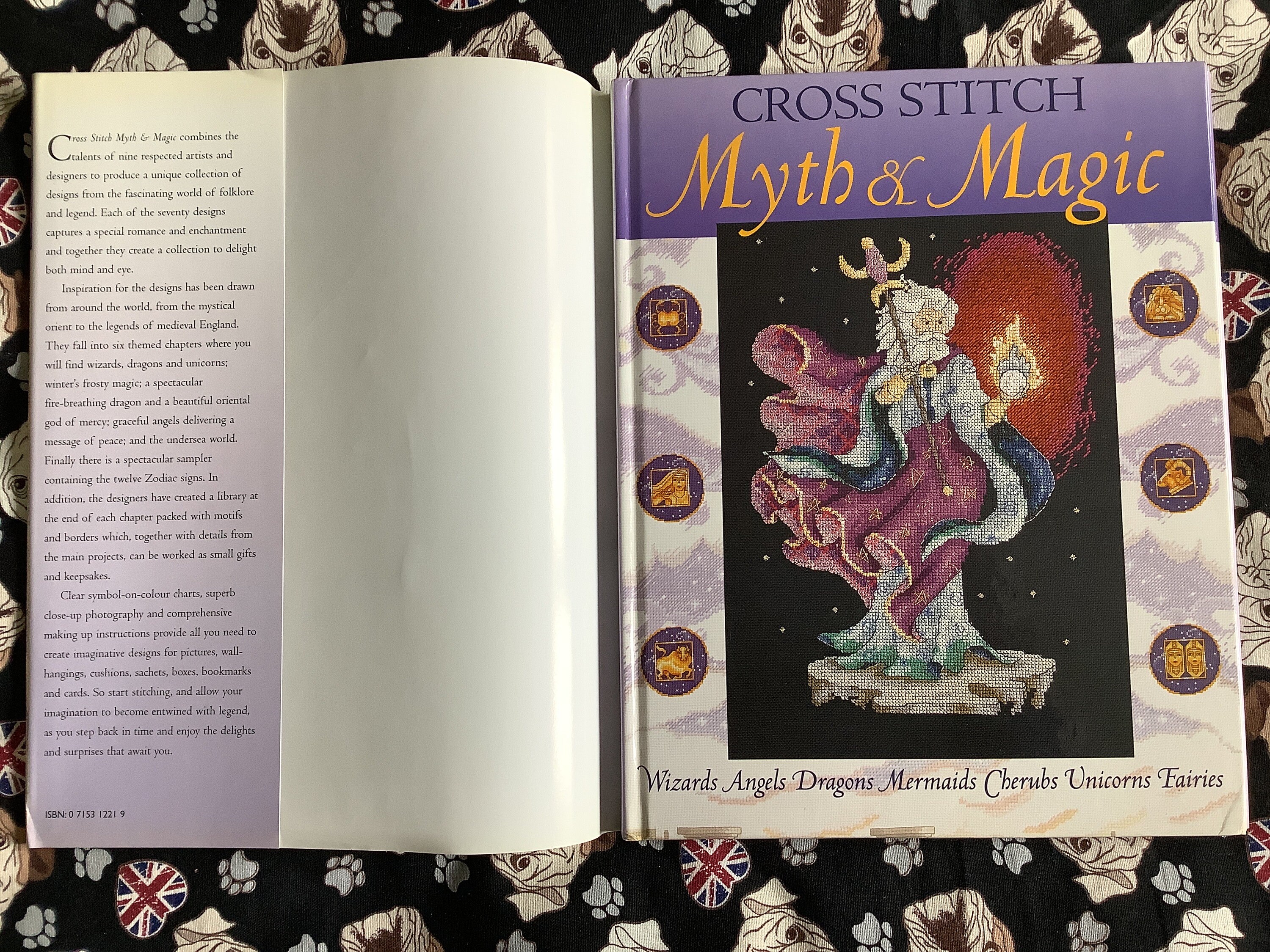 Vintage 2002 'cross Stitch Myth & Magic' Hardback David and Charles ...