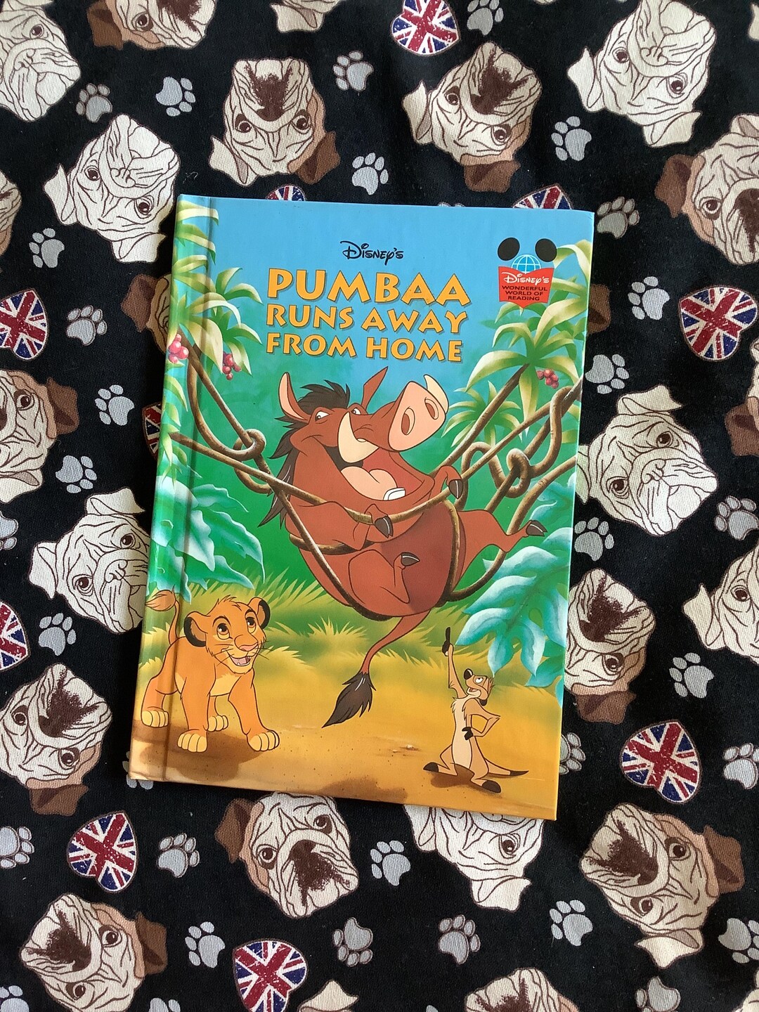 1997 Vintage Children's Book First Edition 'pumbaa Runs Away From Home ...
