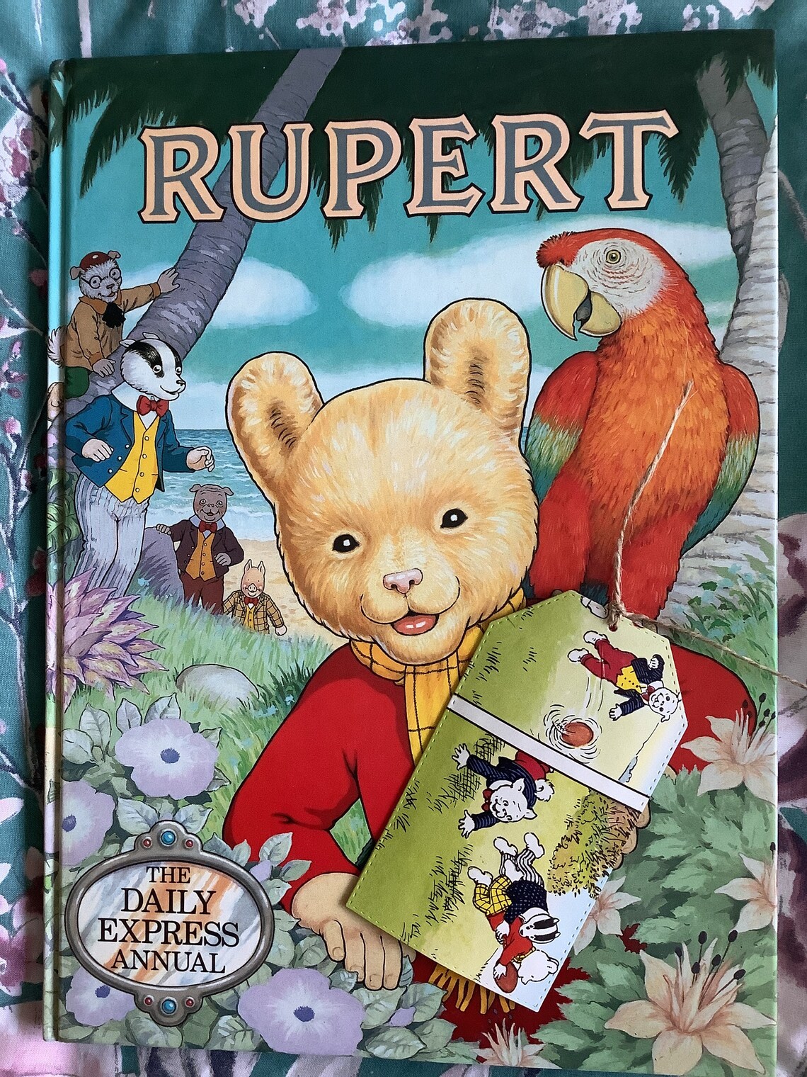 RARE Vintage 1987 'rupert' Daily Express Hardback Annual - Rupert the ...