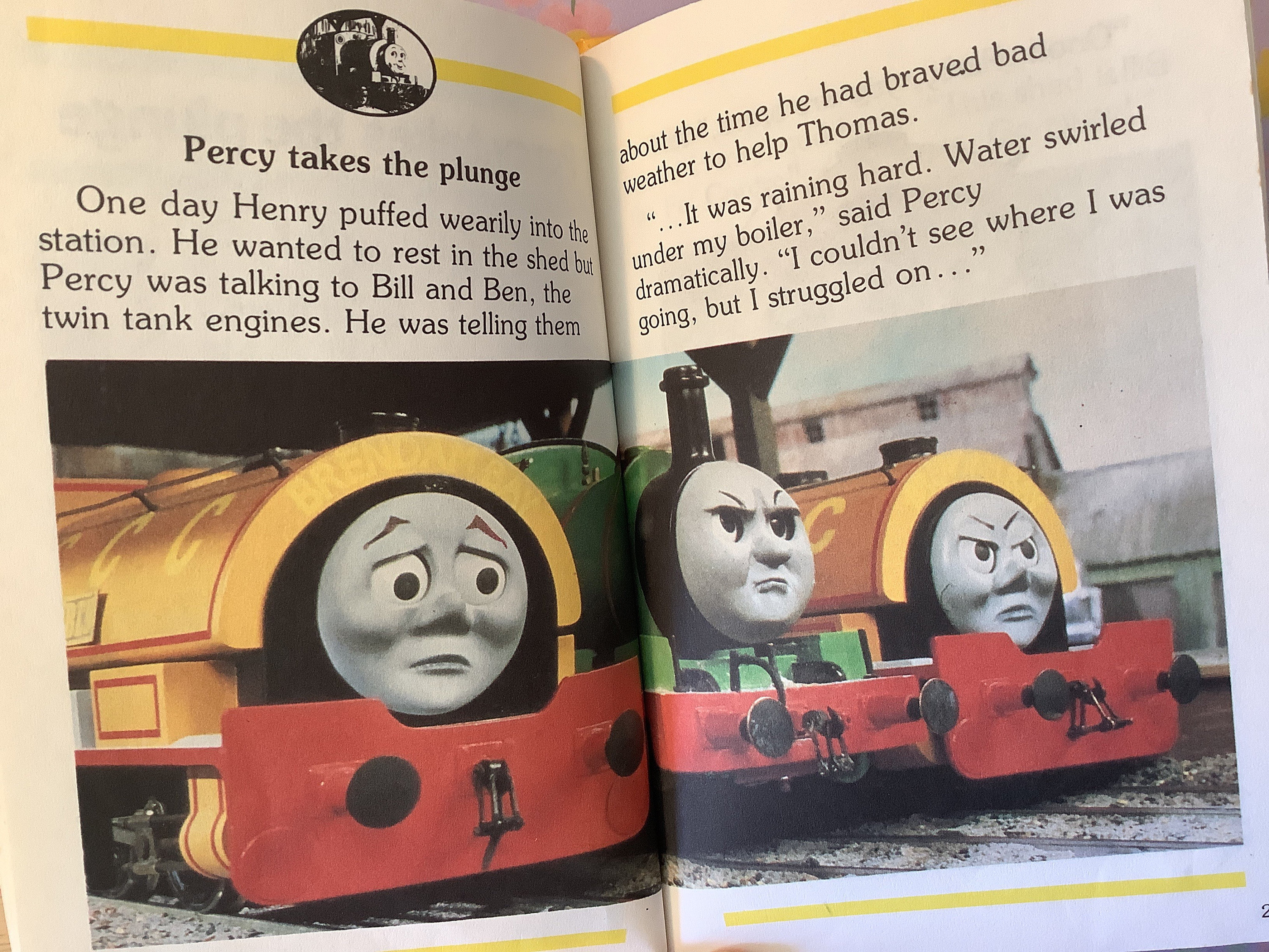 Thomas The Tank Engine Percy Takes The Plunge