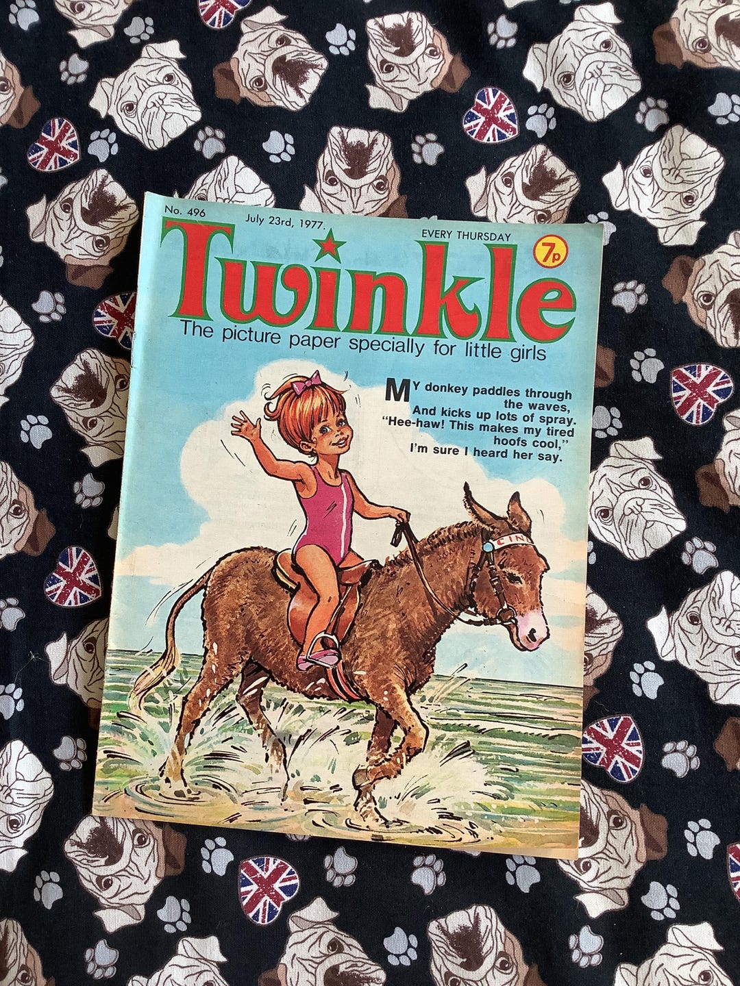 Rare Vintage July 23rd 1977 Twinkle Comic - Girl's Comics - 1977 Gift ...