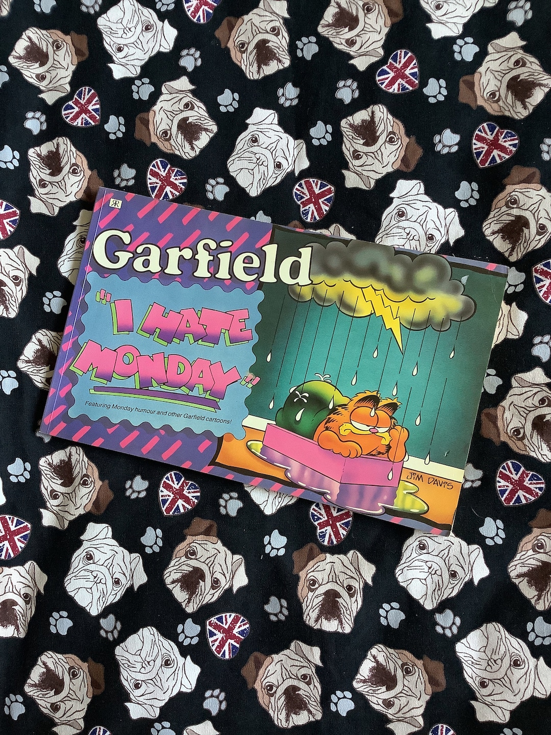 RARE Vintage 1987 'garfield I Hate Monday' in Paperback - Fun Comic ...