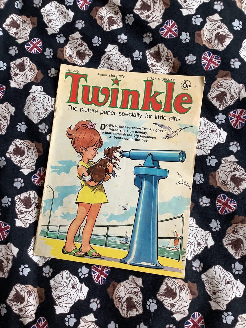 Rare Vintage August 28th 1976 'twinkle' Comic - Comic Strip Stories ...