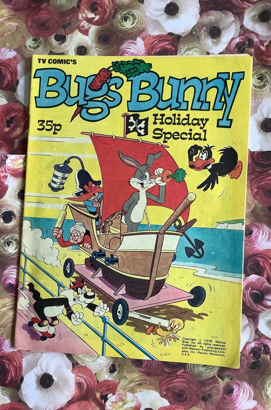 Extremely RARE 1978 Vintage TV Comic's 'bugs Bunny Holiday Special ...