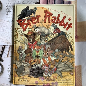 Vintage 1995 Children's Book 'the Classic Tales of Brer Rabbit' Large ...