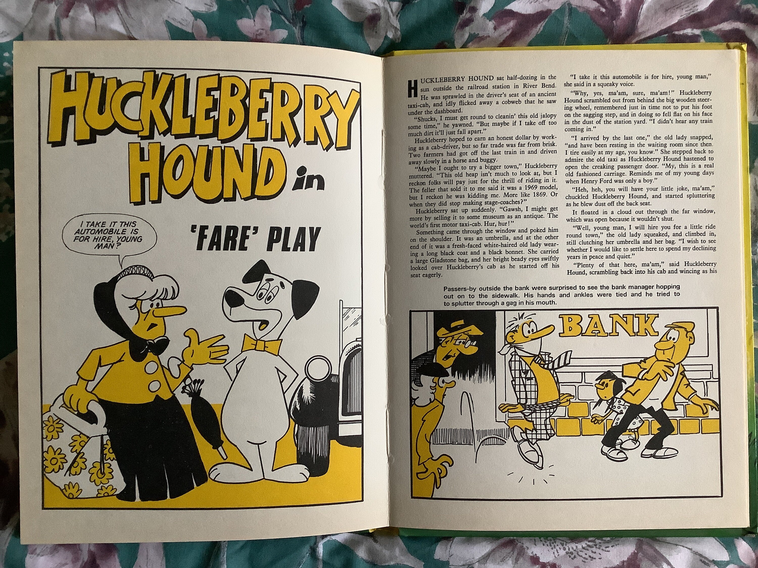 RARE Vintage 1972 Hanna Barbera's 'fun Fair No 1' Book in Hardback ...