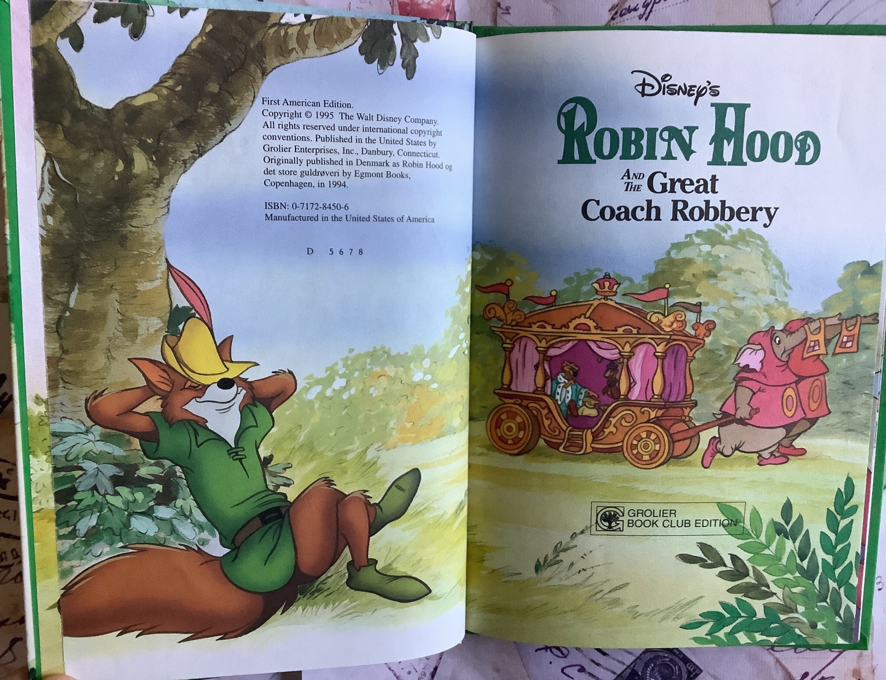 Vintage 1995 FIRST EDITION 'Robin Hood and the Great Coach - Etsy.de