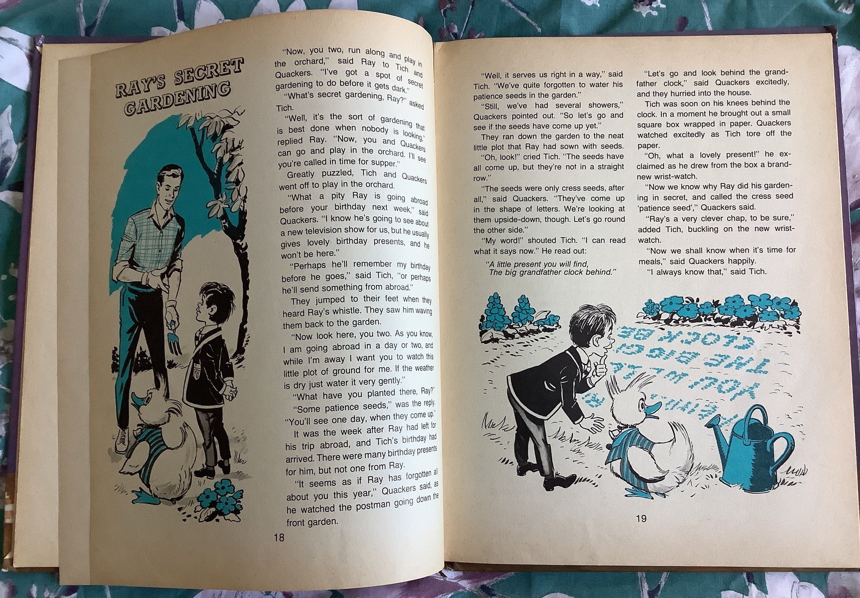 RARE Vintage Circa 1960s Ray Alan's Tich and Quackers Annual' Hardback ...