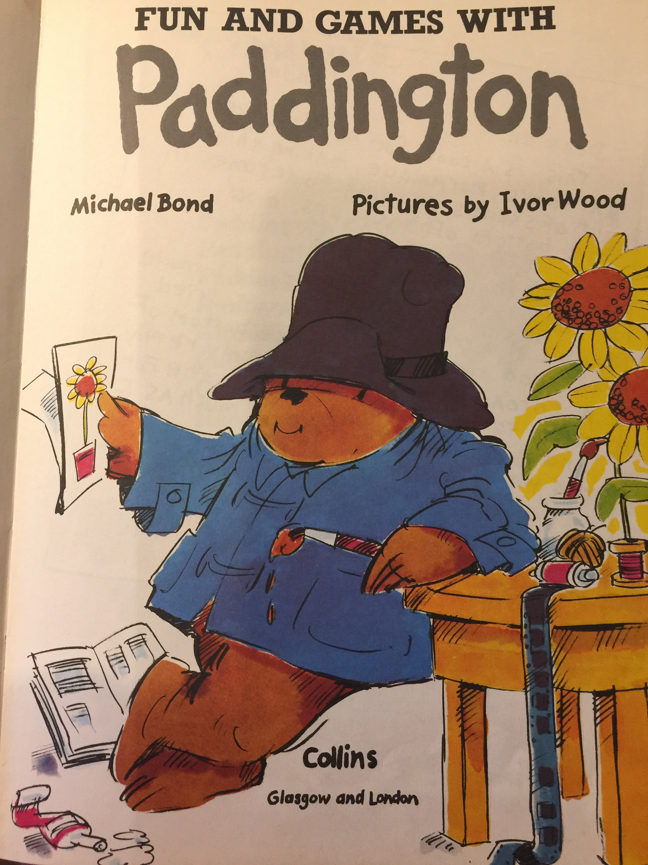 Vintage 1977 'Fun And Games With Paddington' in | Etsy