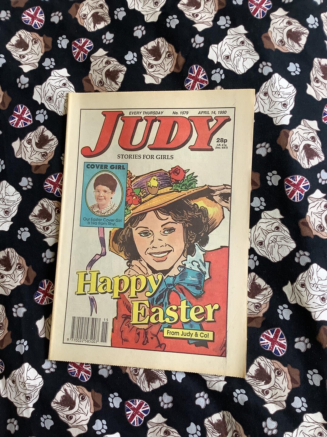 Rare Vintage From April 14, 1990 'judy' Comic - Easter Issue - Comic ...